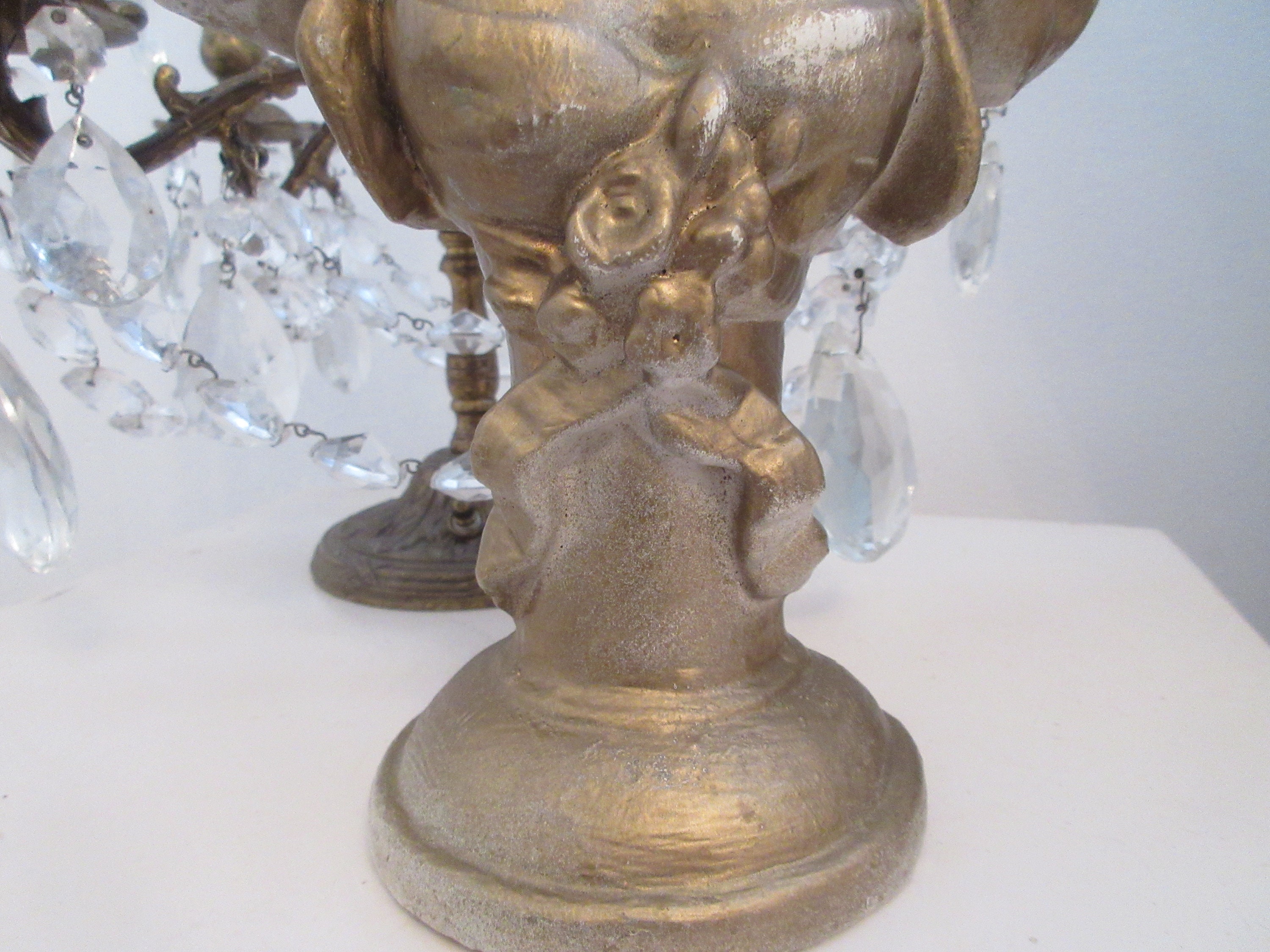 Vintage French Lady Gilded Marie Antoinette Statue - Etsy