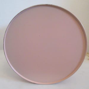 Vintage Pale Pink Tole Painted Roses With Ribbon Wastebasket - Etsy