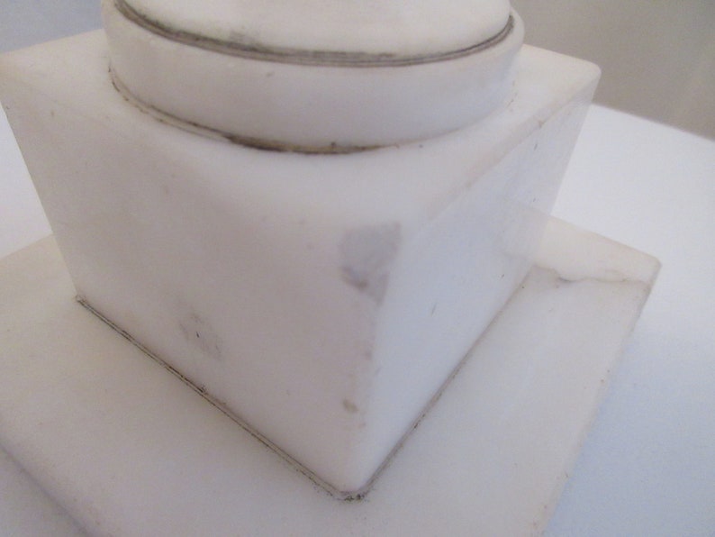 Antique Alabaster Carved Roses Lamp With Shade - Etsy