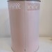 Vintage Pale Pink Tole Painted Roses With Ribbon Wastebasket - Etsy
