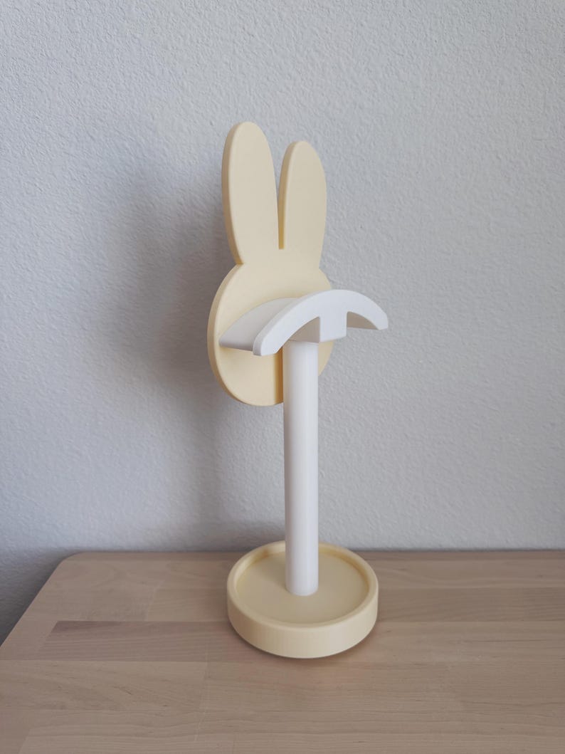Pastel Bun Headphone Stand | 3D Printed Desk Accessory - Etsy