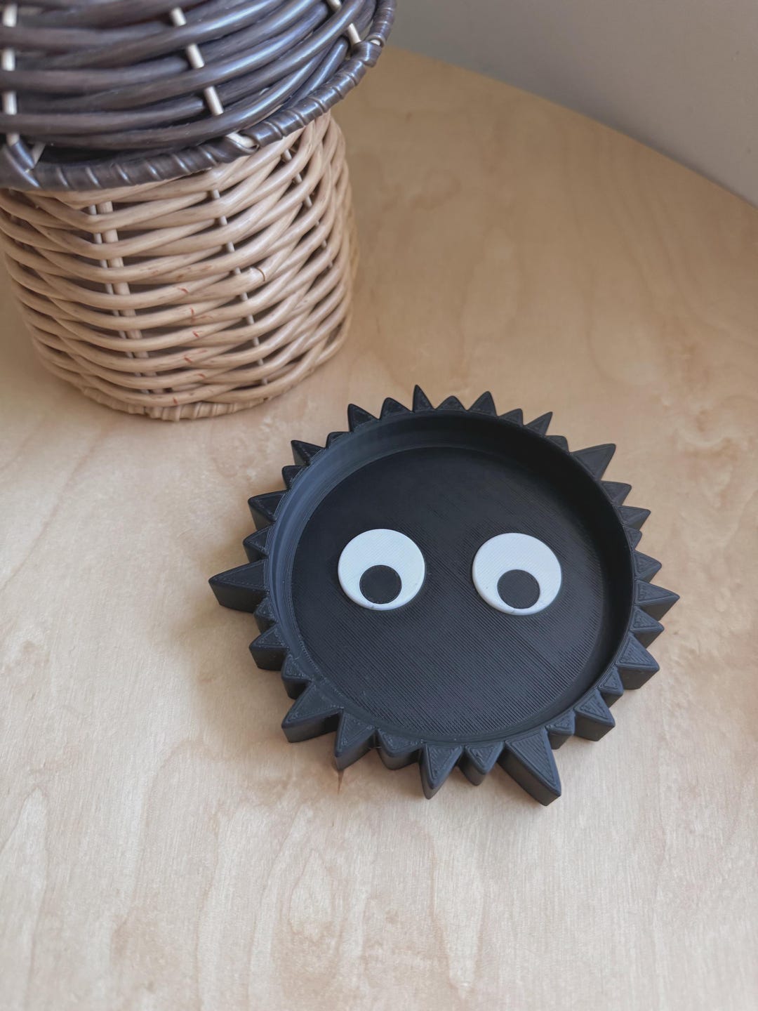 Soot Sprite Dish: 3D Printed Ghibli Desk Accessory - Etsy