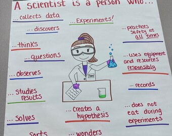 What is a Scientist Anchor Chart - Etsy