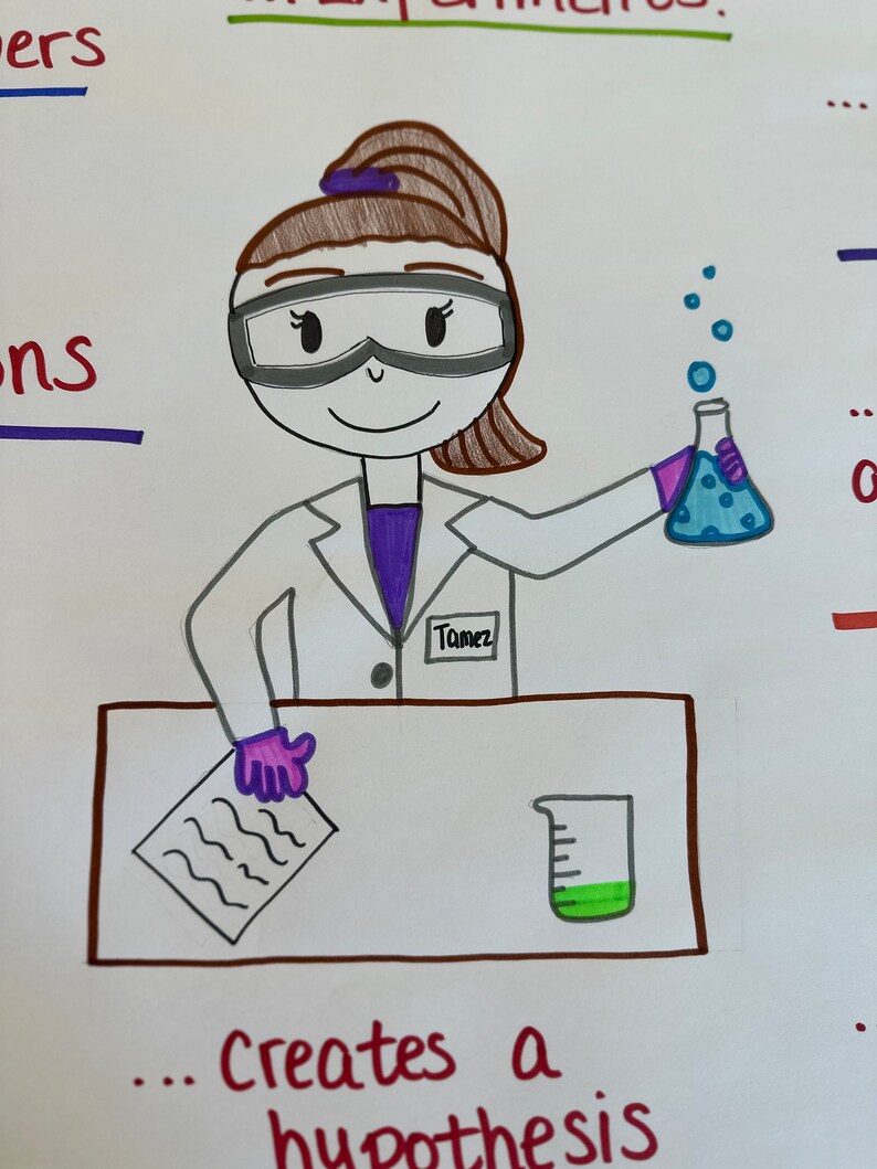 What is A Scientist Anchor Chart for Elementary, Middle and High School ...