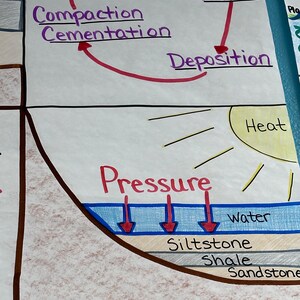 Sedimentary Rock Formations Anchor Chart for 5th-8th Grade - Etsy UK