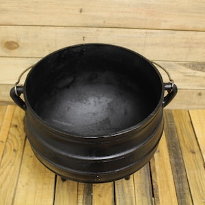 Cast Iron Potjie Cauldron With Legs - Etsy