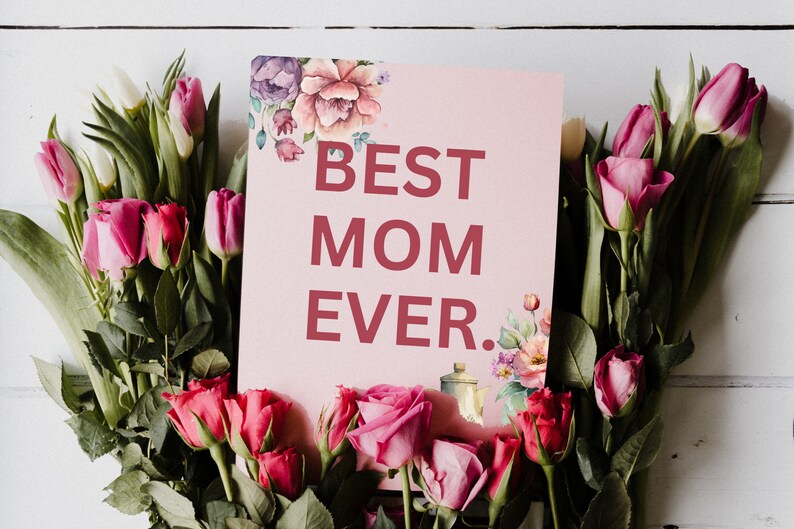 Mother's Day Clipart, Spring Flowers, Floral Arrangements, Planner ...