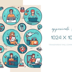 Technology in Society Png Sublimation Design, Digital Life, Information ...