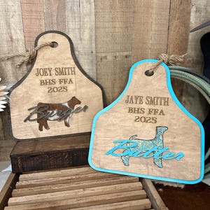 Stall Sign | Custom Livestock Sign| Show Animal Stall Sign | 4H Stall ...