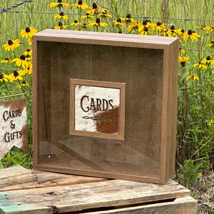 Wedding Card Box| Custom Western Wedding Card Box | Western Wedding ...