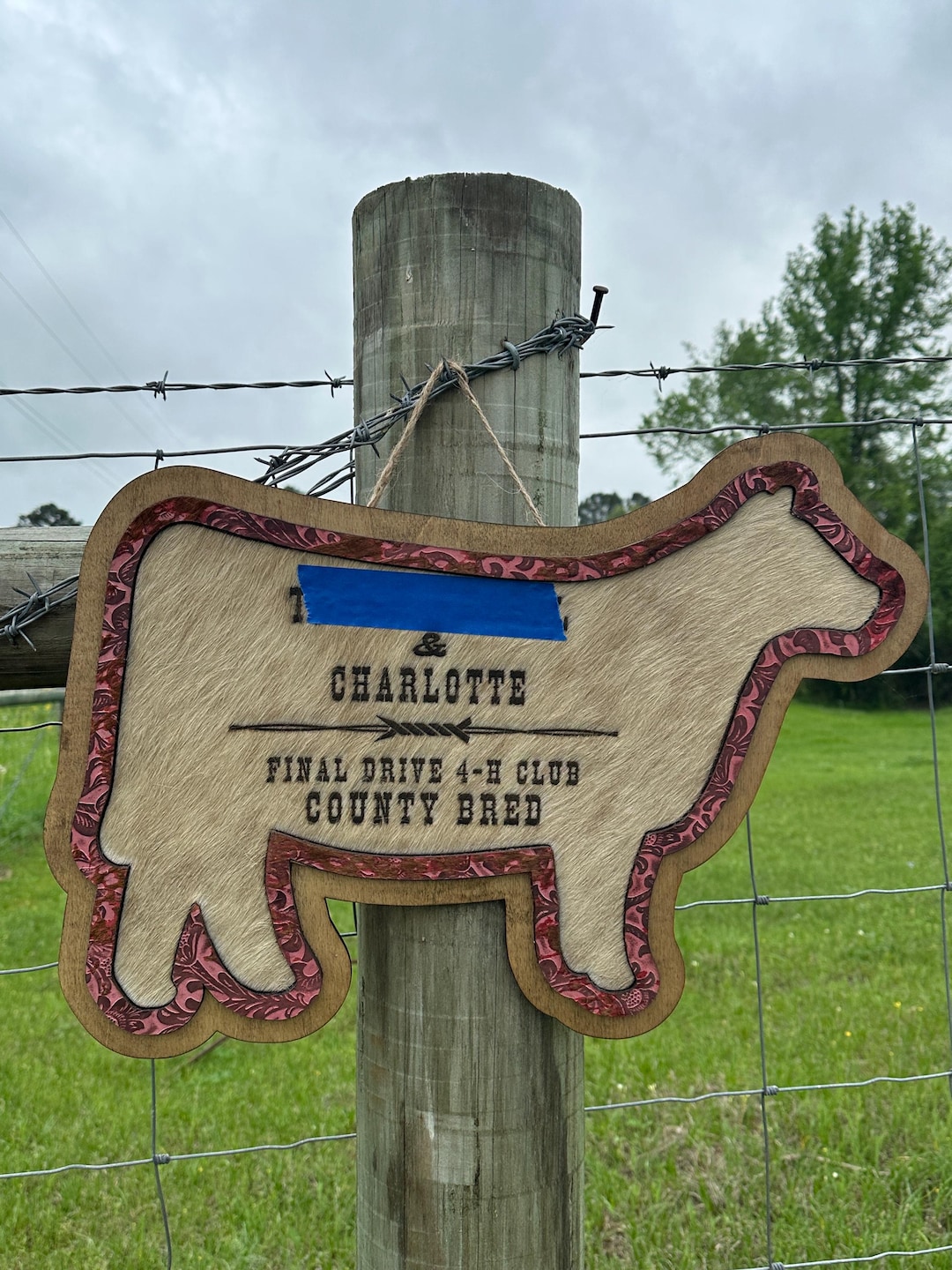 Stall Sign | Custom Branded Livestock | Show Animal Stall Sign | Stall ...