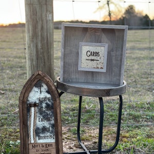 Wedding Card Box Custom Western Wedding Card Box Western Wedding ...