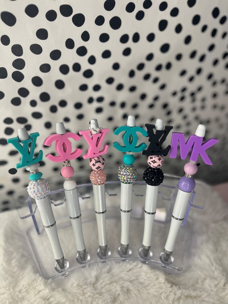 Beaded Pens With Charms/ Cute Pens/ Great Gift - Etsy
