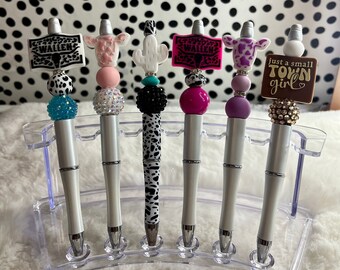 Beaded Pens With Charms/ Cute Pens/ Great Gift - Etsy