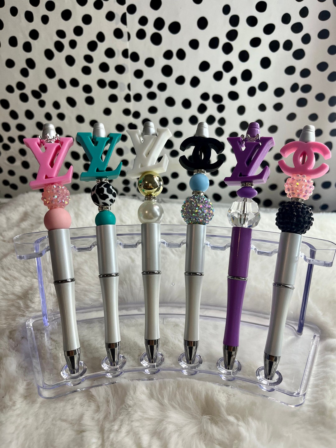 Beaded Pens With Charms/ Cute Pens/ Great Gift - Etsy