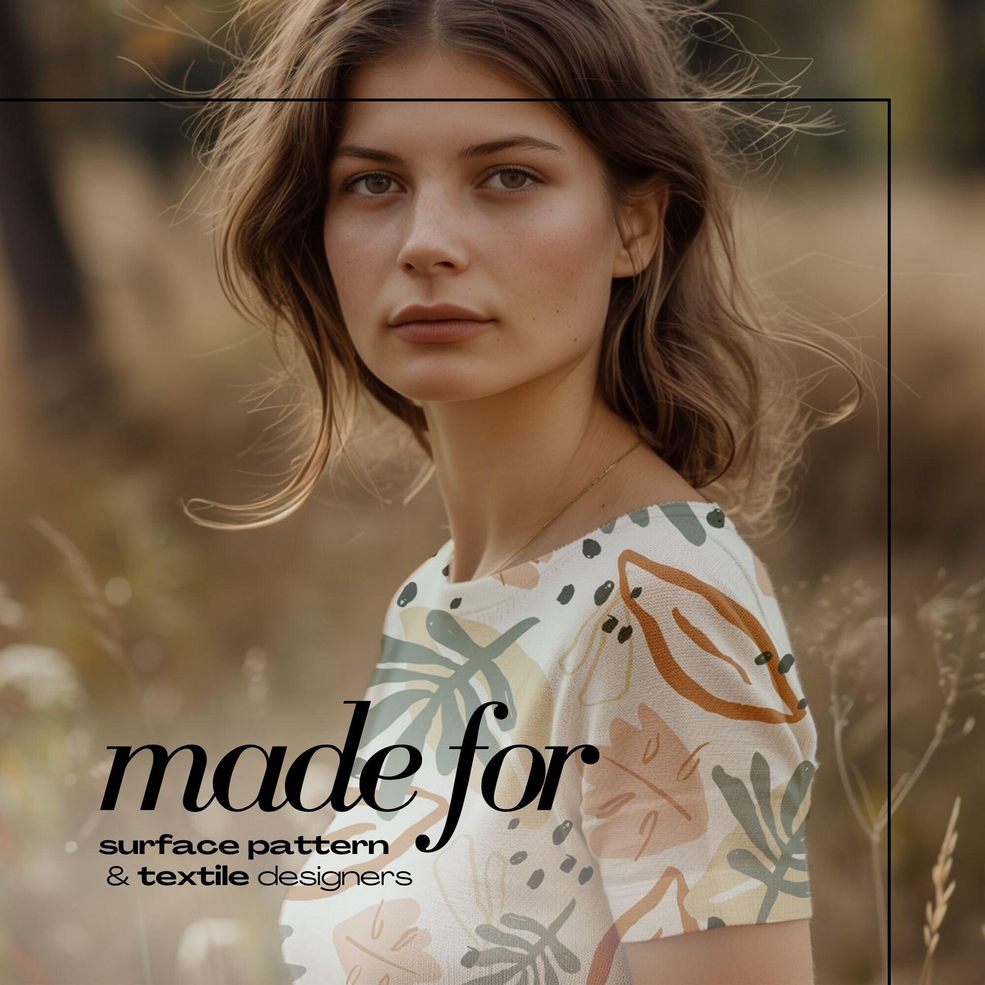 Procreate Fashion Mockup Bundle for Repeat Patterns AOP Clothing ...
