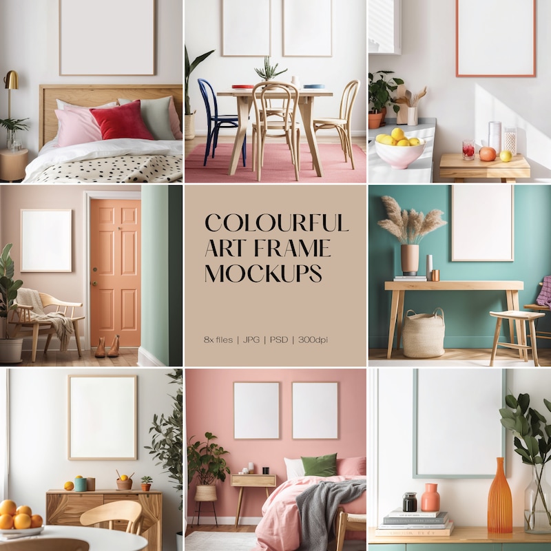 Bright Frames - Etsy