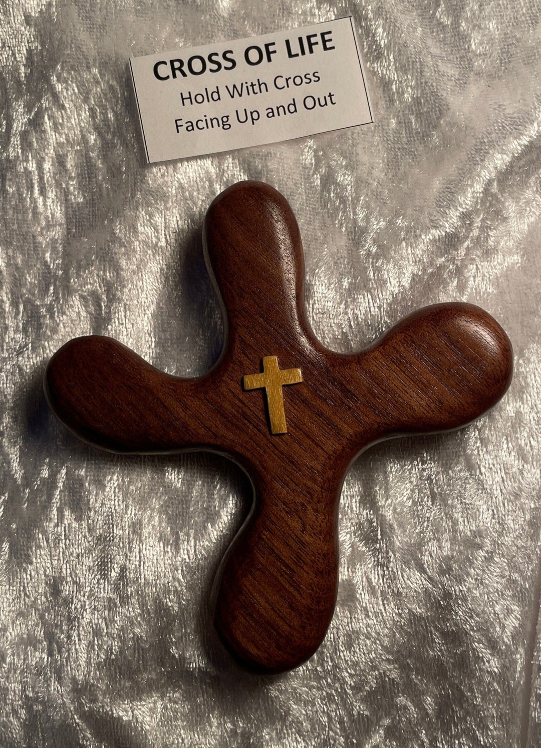 Handmade "cross of Life" Palm Cross. Handmade With Wood - Etsy