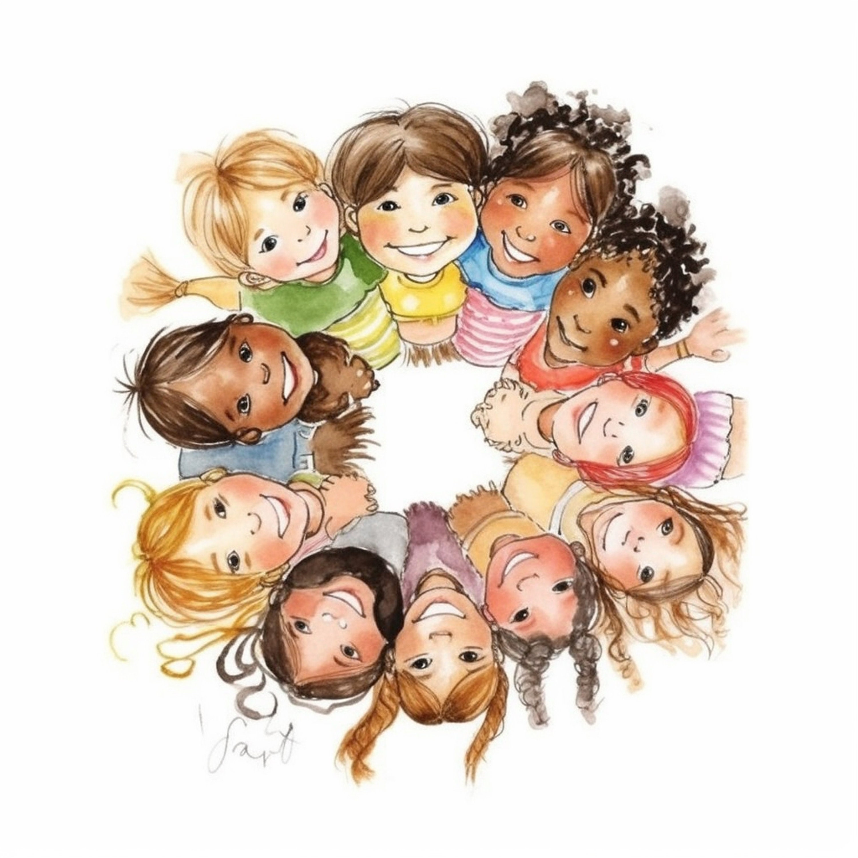 Best Friends Clipart, Best Friends Clip Art, Commercial Use, Digital ...