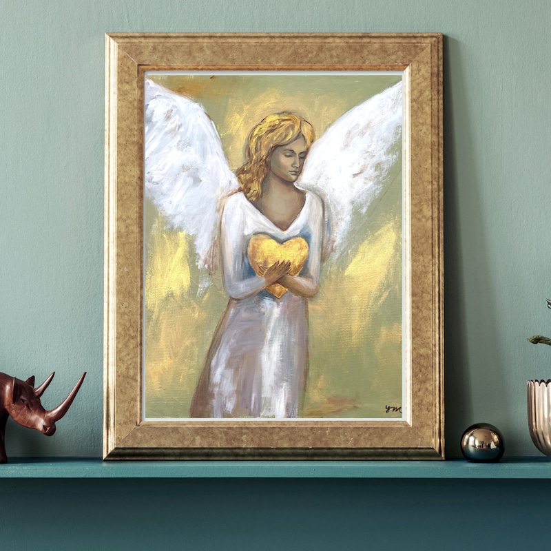 Unique Angelic Artwork - Etsy