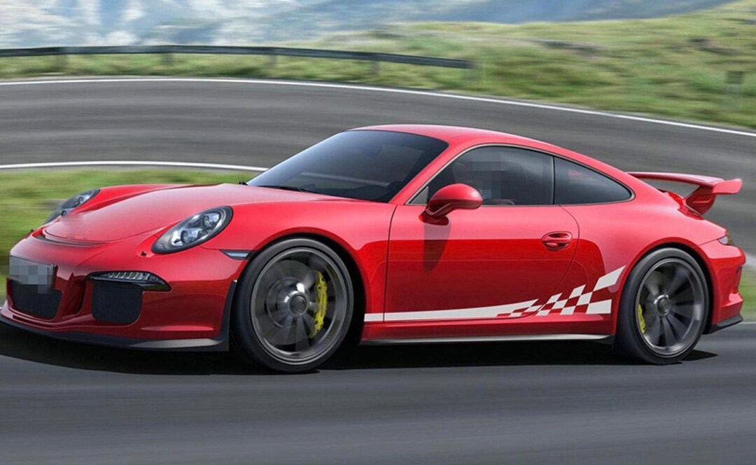Custom Full Size Decal Set Design to Fit: Porsche 2012-2019 - Etsy