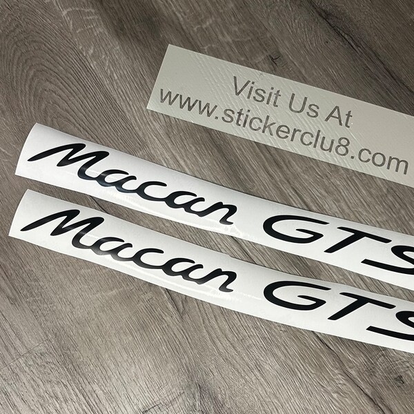 Porsche Macan Decals - Etsy UK
