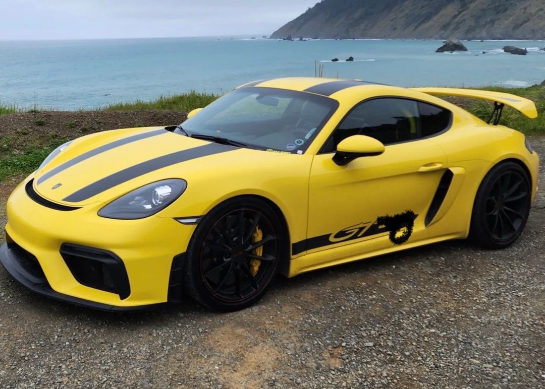 Custom Full Dual Hood Roof and Rear Stripe Decal Set Design - Etsy