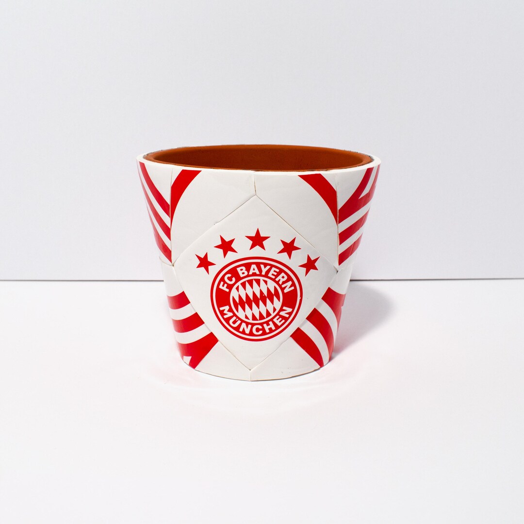 FC Bayern Munich Soccer Ball Planter Pot - Etsy