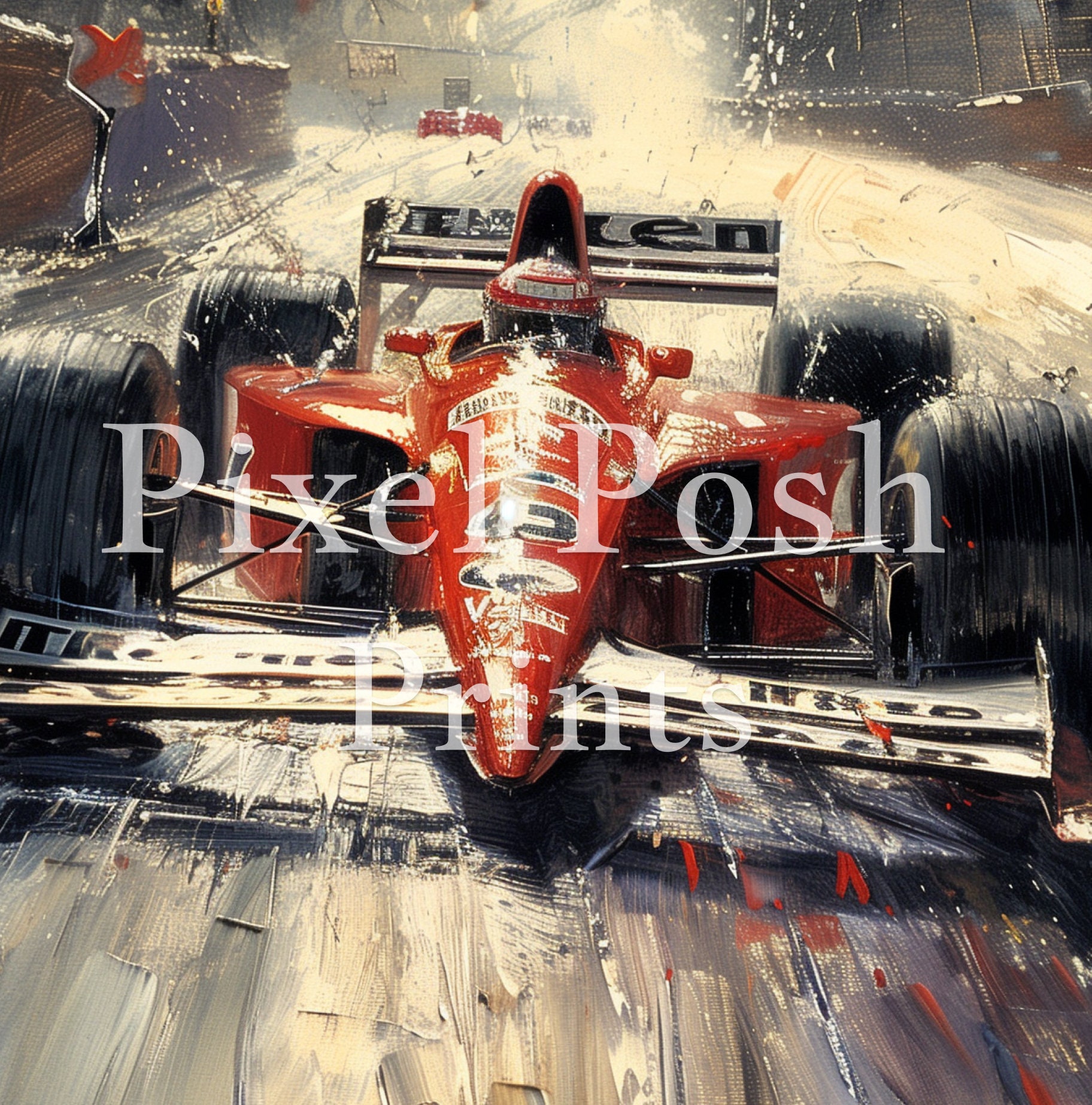 Classic Formula 1 Racing Art Print: Historic F1 Racing Print for Enthusiasts G0008 - Etsy