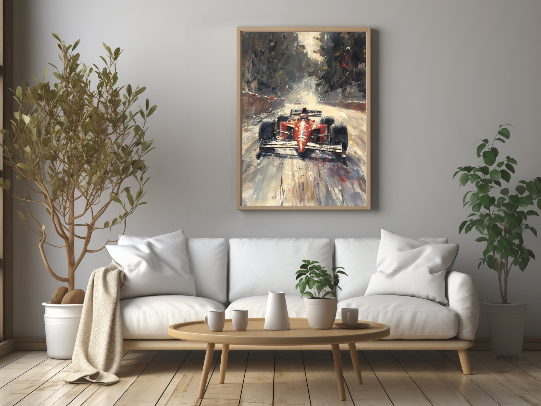 Classic Formula 1 Racing Art Print: Historic F1 Racing Print for ...
