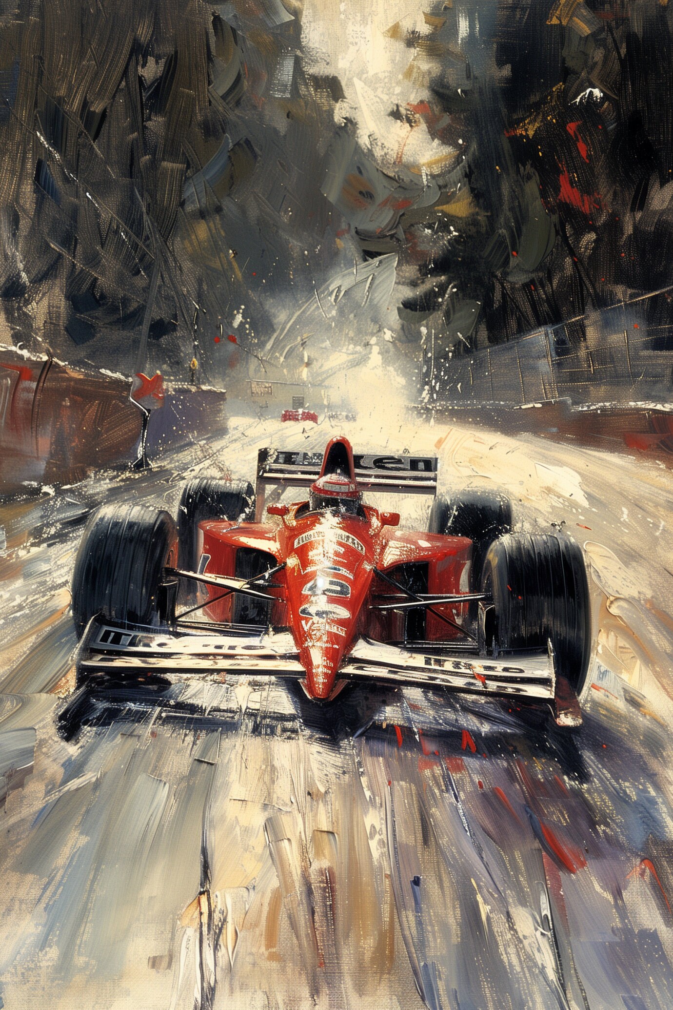 Classic Formula 1 Racing Art Print: Historic F1 Racing Print for Enthusiasts G0008 - Etsy