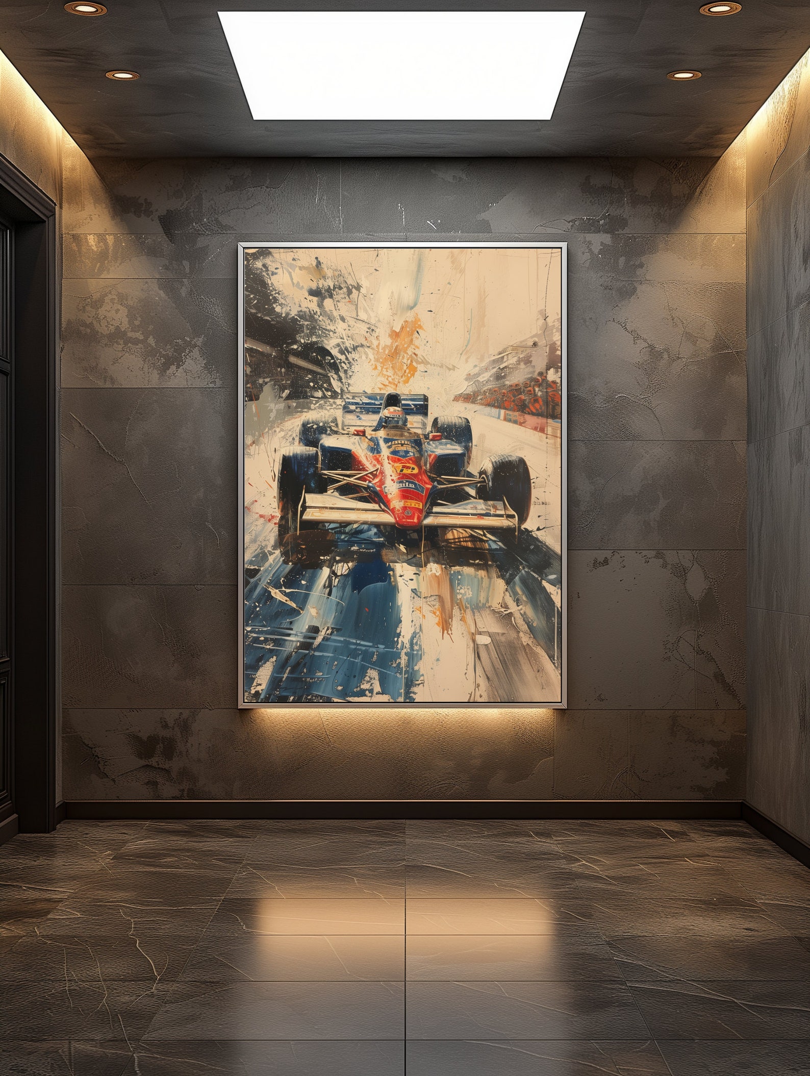 Formula Racing Digital Art Print, Pit Stop Passion Formula Racing Wall ...