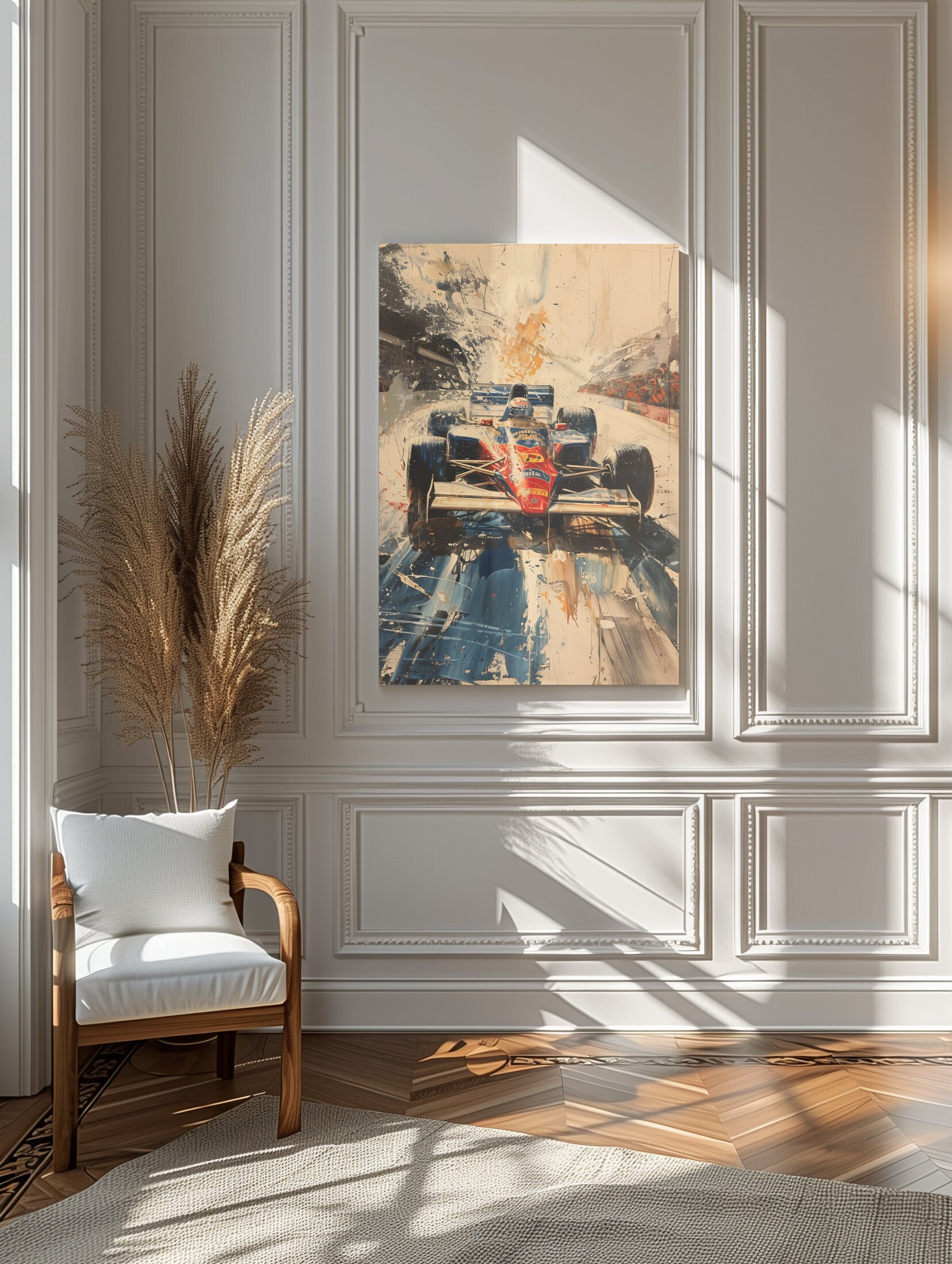 Formula Racing Digital Art Print, Pit Stop Passion Formula Racing Wall ...