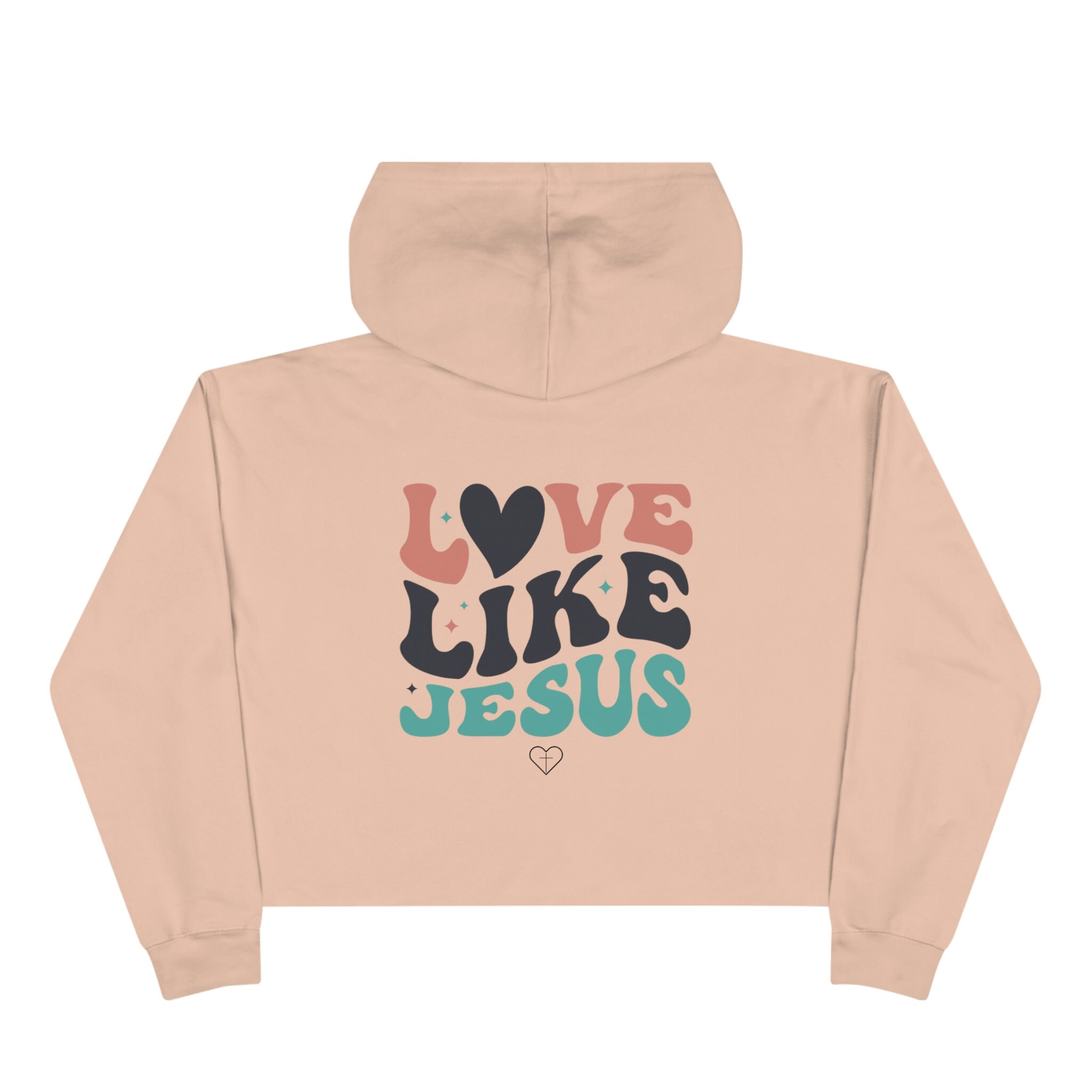 Womens Love Like Jesus Crop Hoodie - Etsy