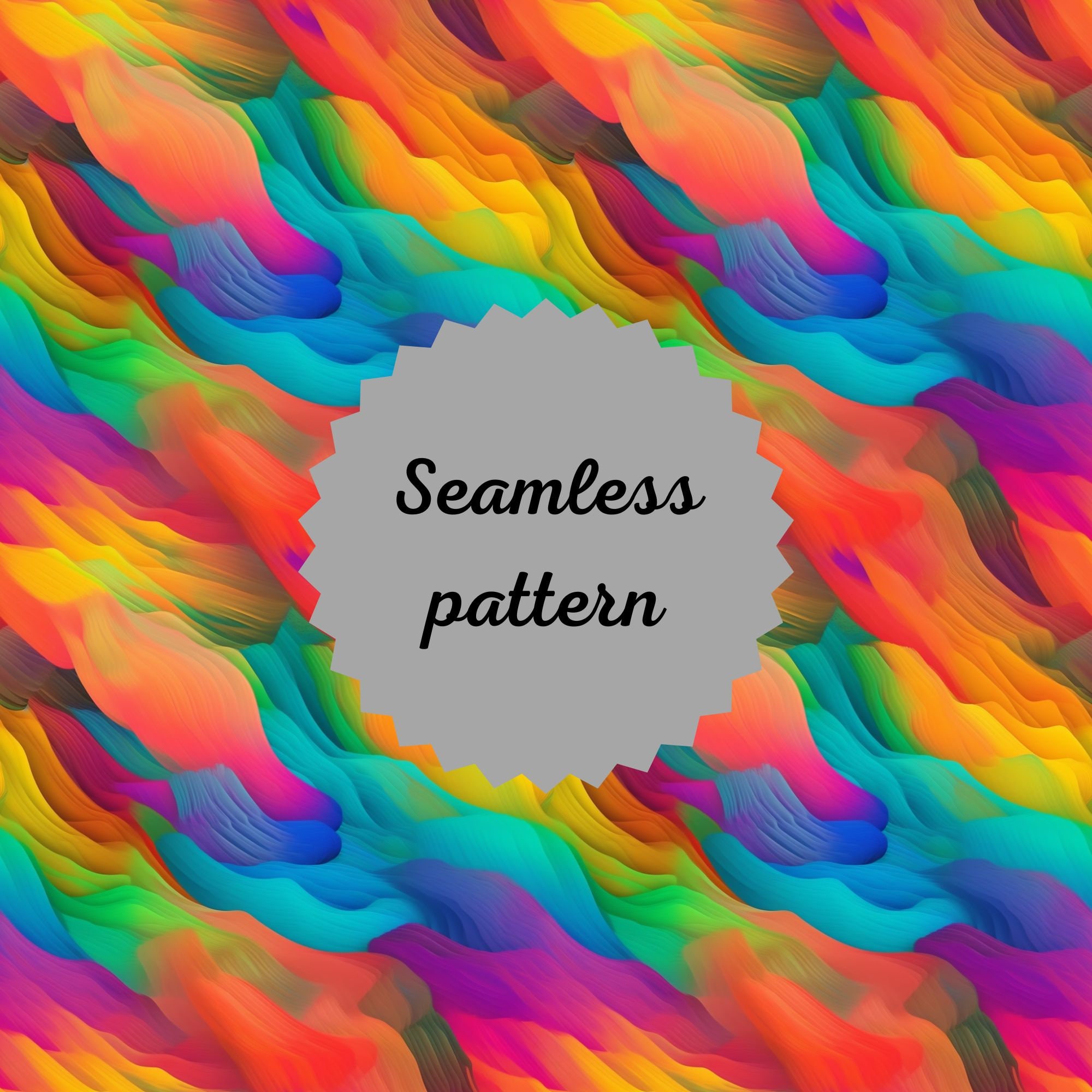 Rainbow Digital Paper Rainbow Digital Art Seamless Rainbow - Etsy