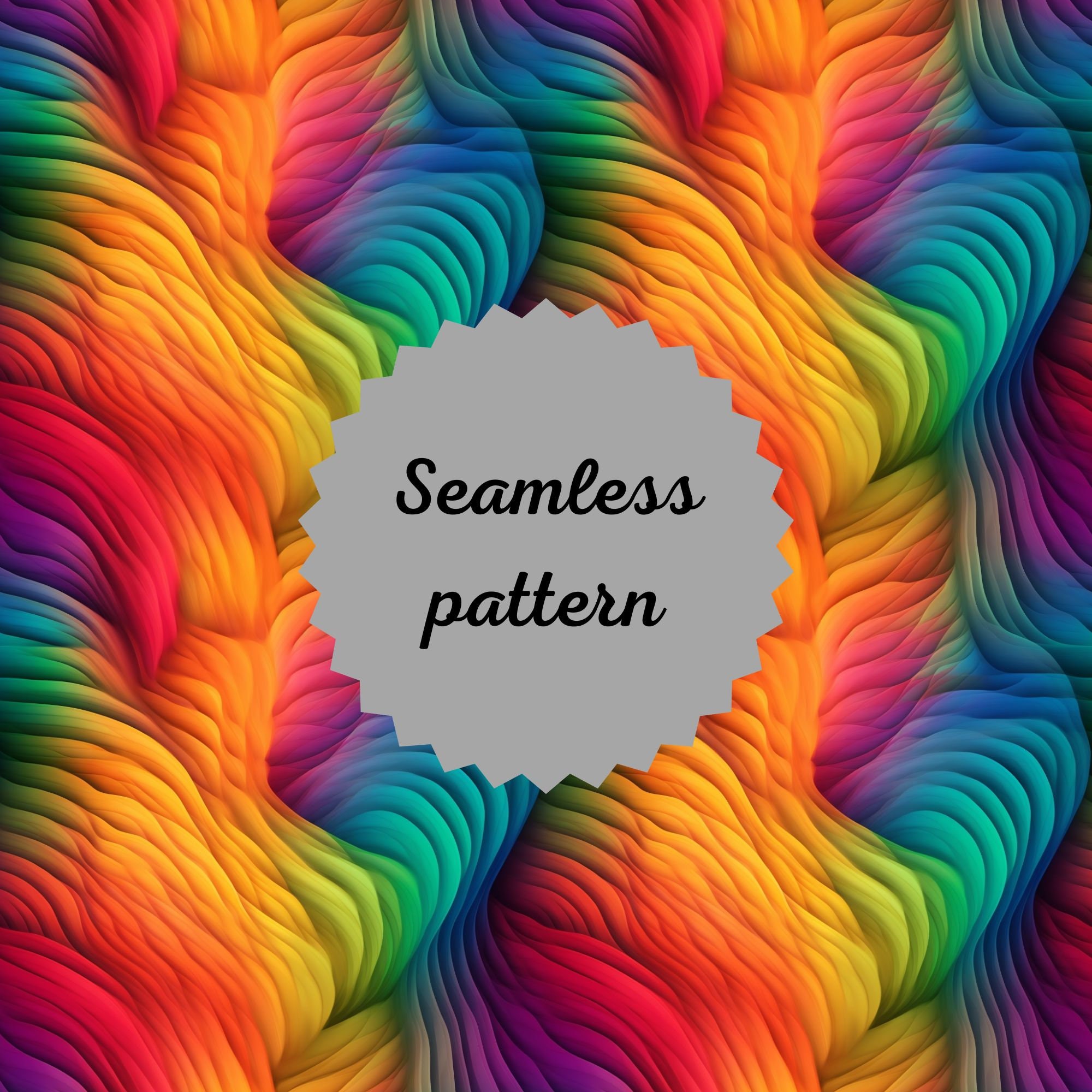 Rainbow Digital Paper Rainbow Digital Art Seamless Rainbow - Etsy