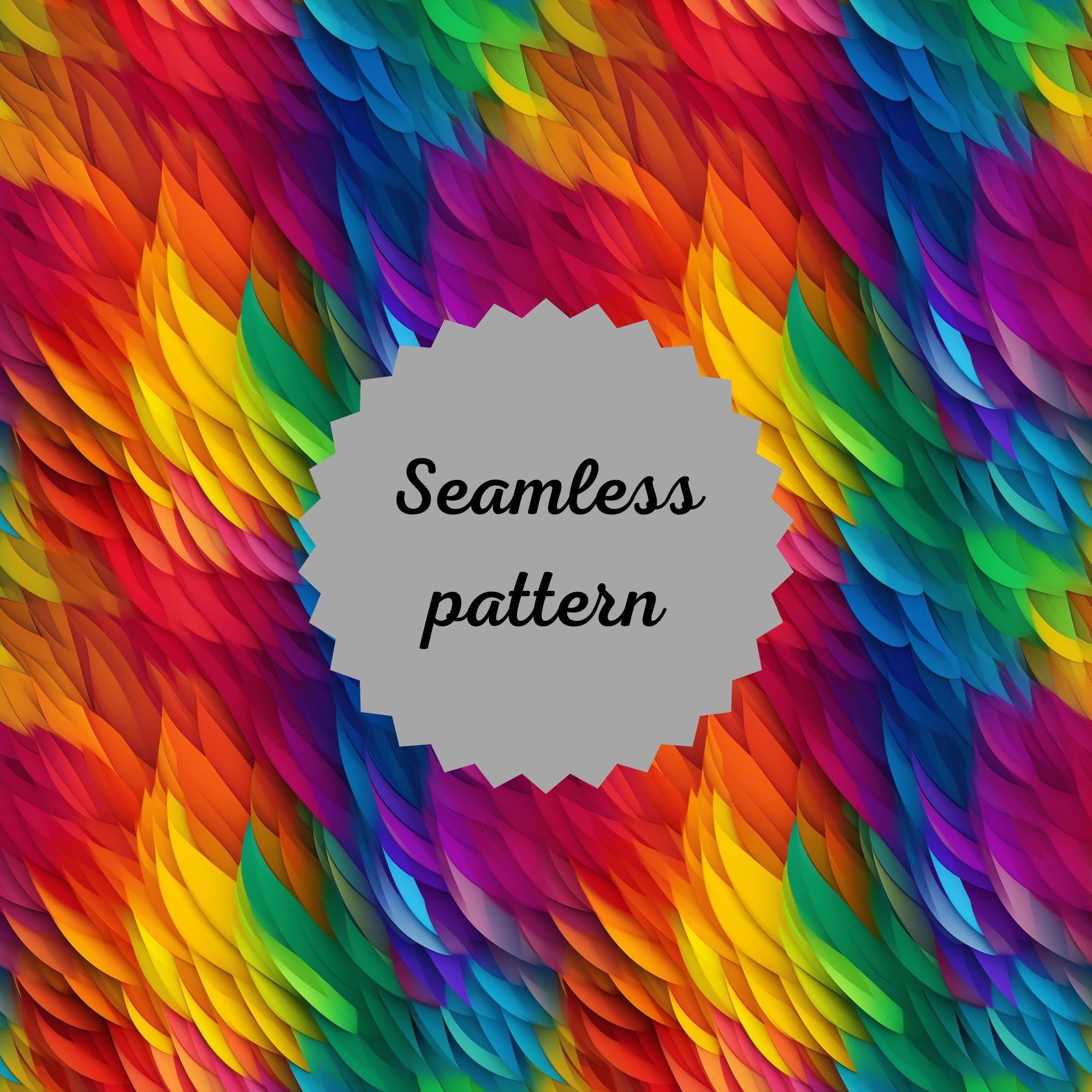 Rainbow Digital Paper Rainbow Digital Art Seamless Rainbow - Etsy