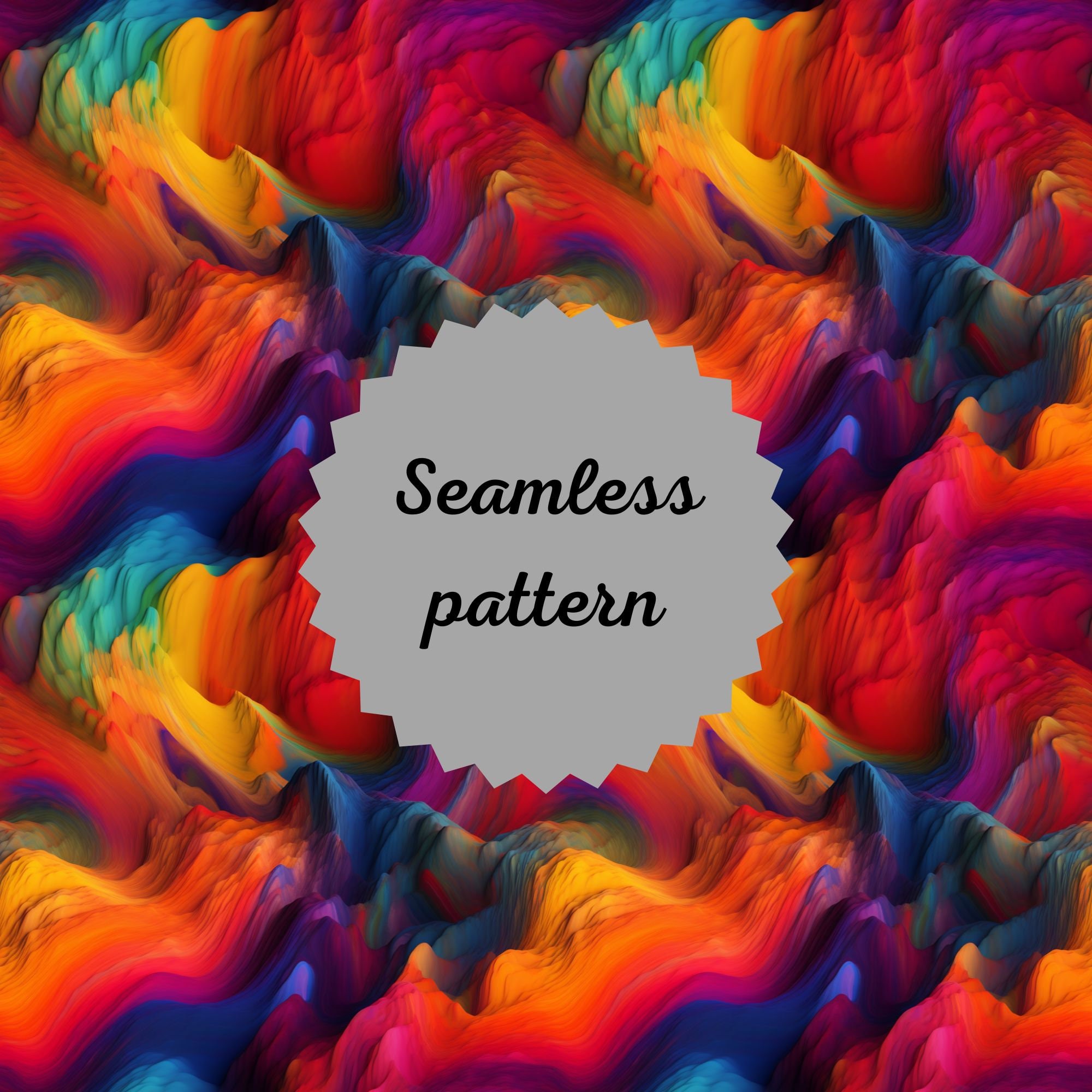 Rainbow Digital Paper Rainbow Digital Art Seamless Rainbow - Etsy