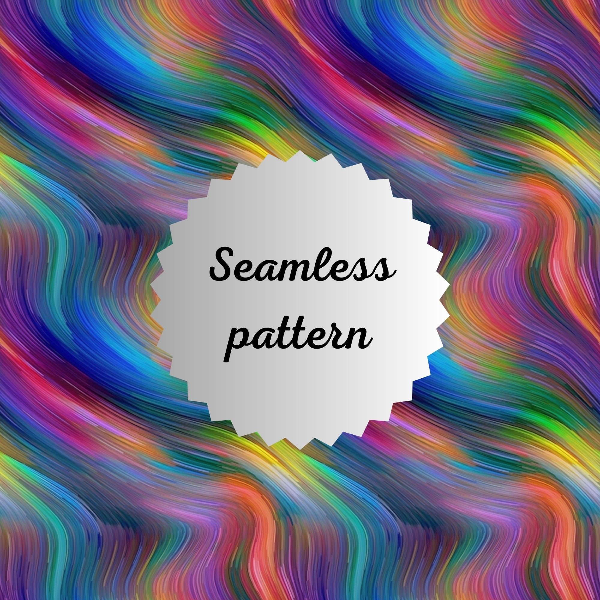 Rainbow Digital Paper Rainbow Digital Art Seamless Rainbow Digital ...