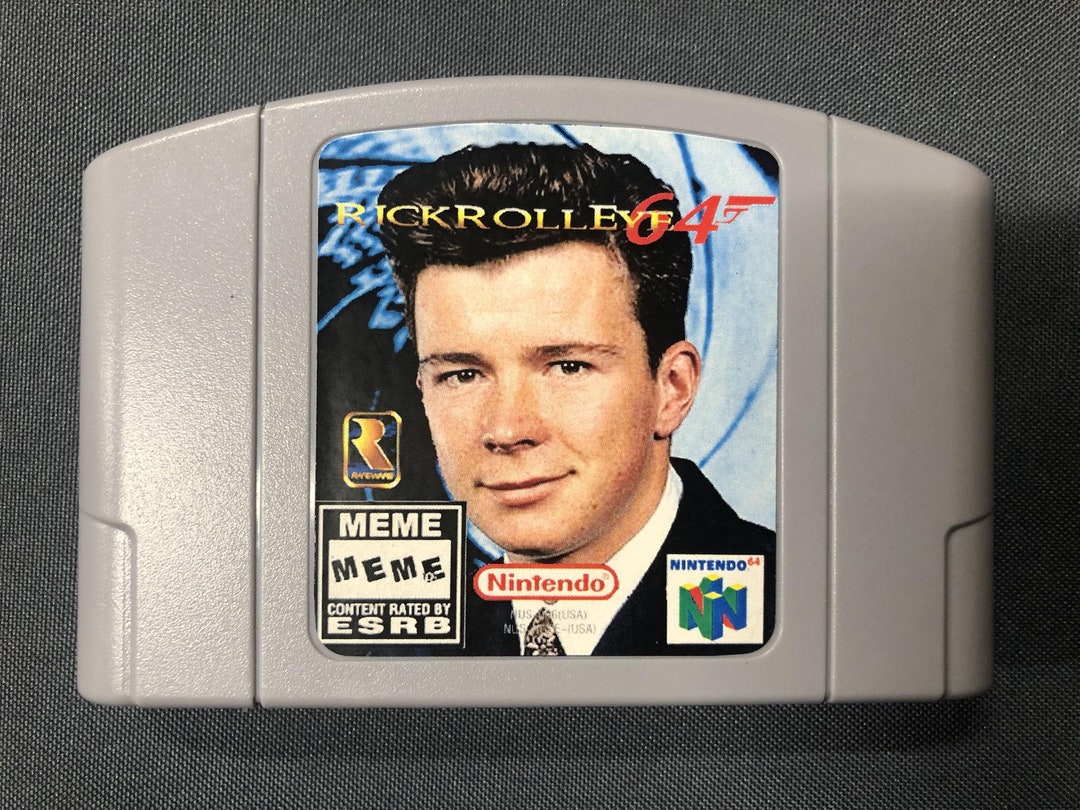 Rick Roll Eye N64 for PAL european Version - Etsy