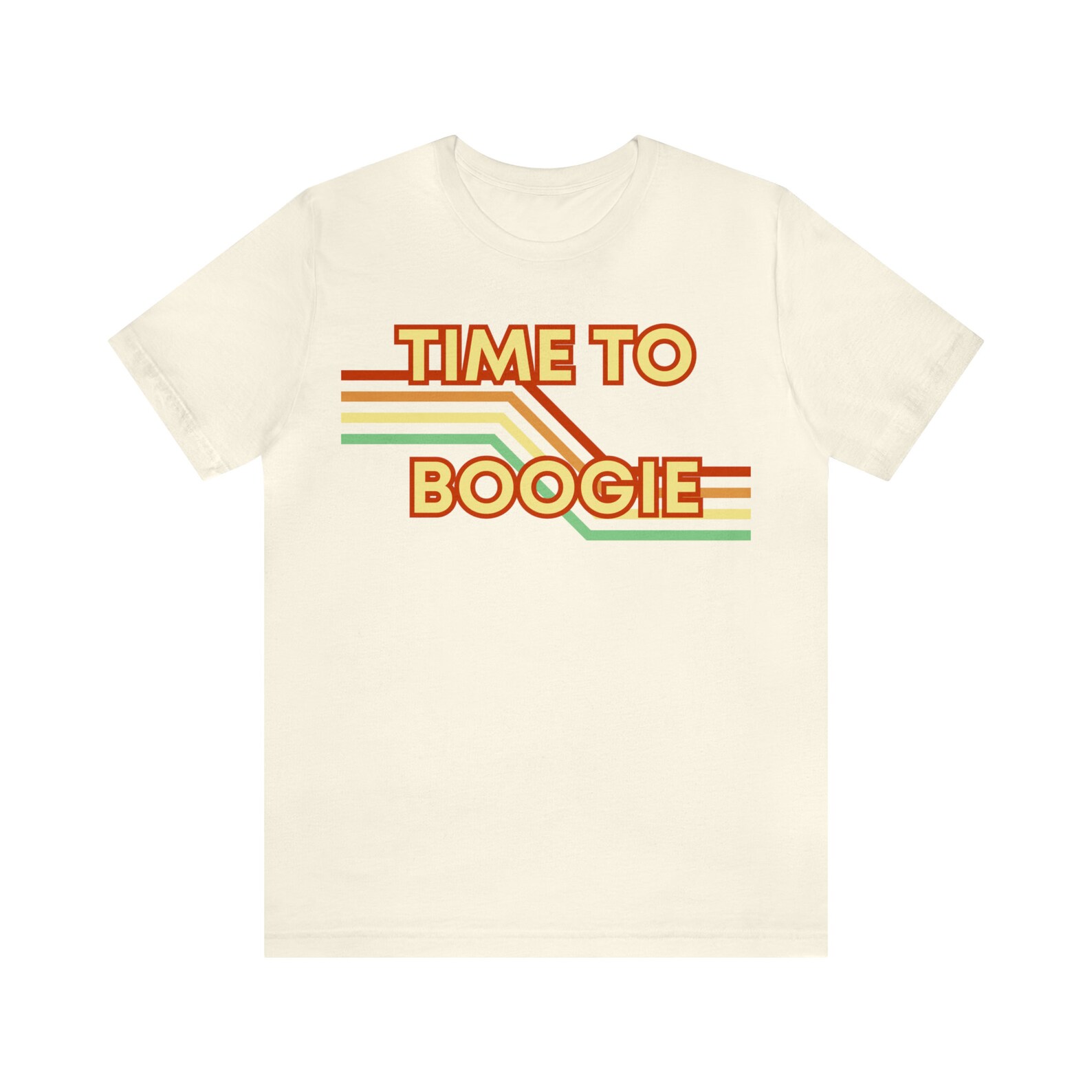 Time to Boogie Disco Shirt, Revive the Nightlife - Retro 70s Party Tee ...