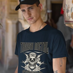 Thrash Metal Legacy: Forever Unleashing Raw Energy in T-shirt Designs ...
