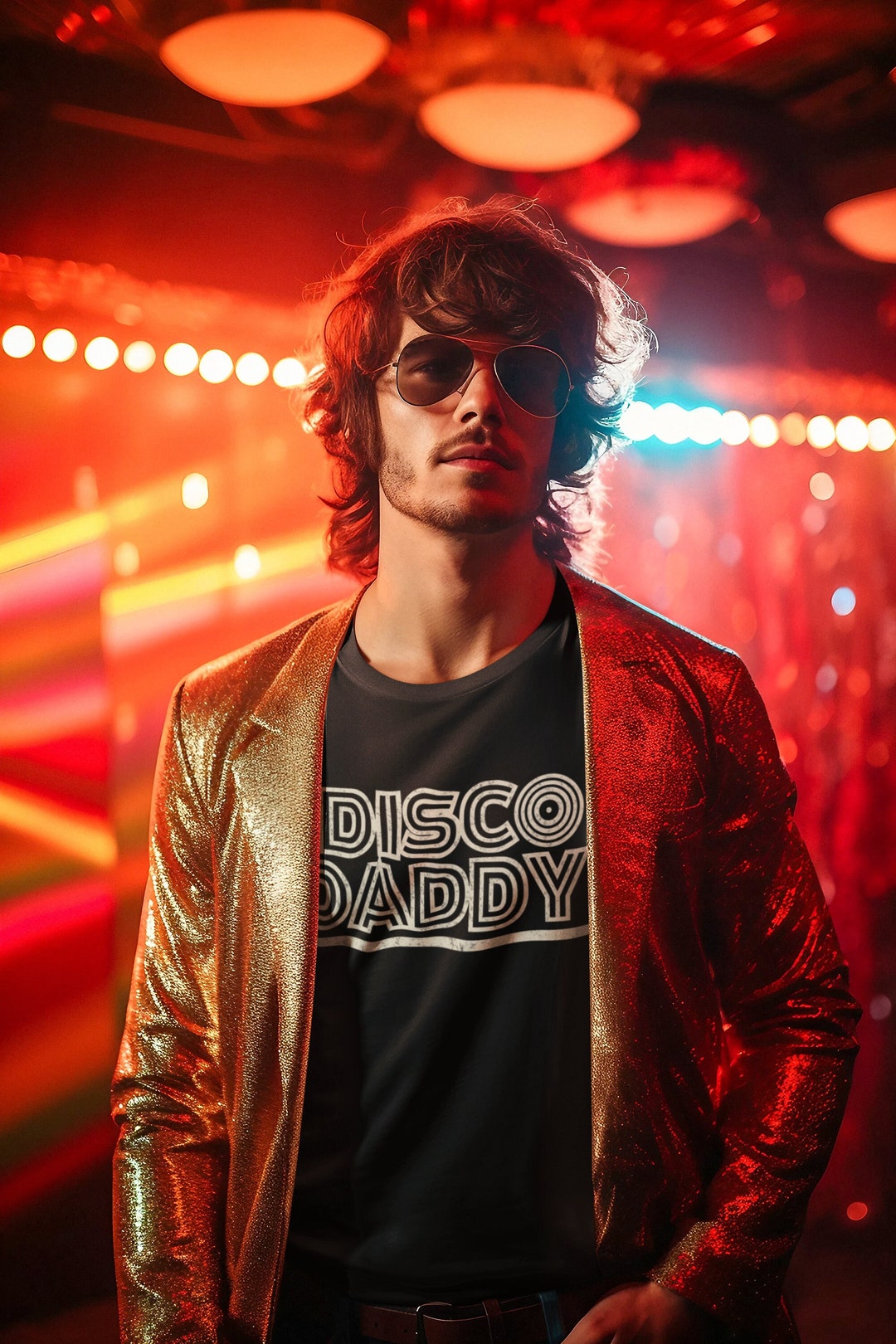 Retro Disco T-shirt - Groovy Dance Fashion Disco Shirt Retro Shirt ...