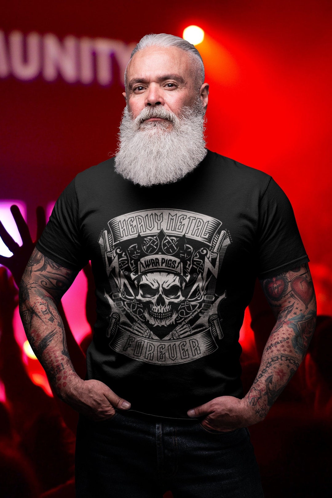Heavy Metal Forever T-shirt: War Pigs Skull Tee - Etsy