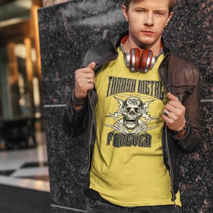 Thrash Metal Legacy: Forever Unleashing Raw Energy in T-shirt Designs ...