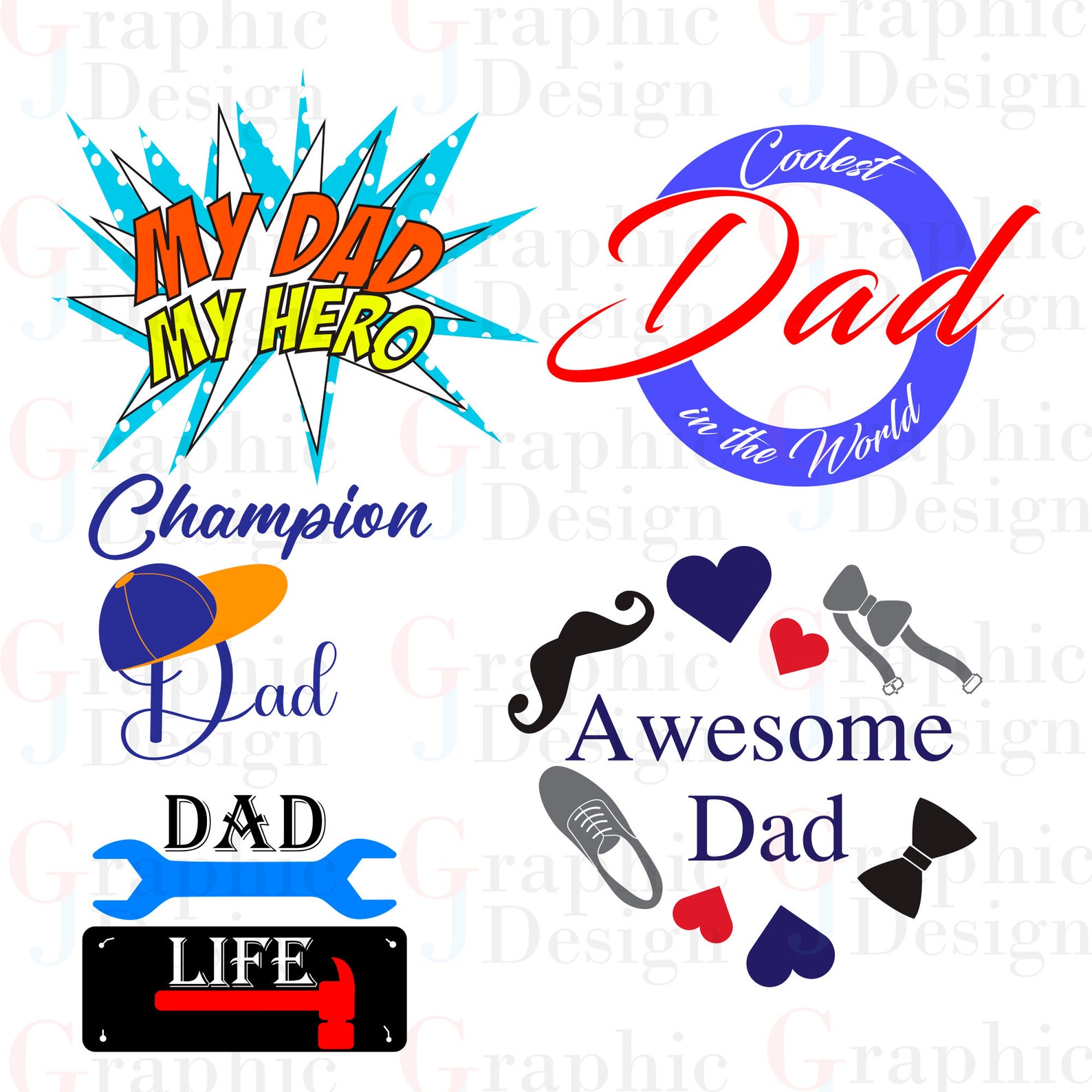 Dad Svg Bundle. Fathers Day Svg. 15 Dad Quotes Svg Png. - Etsy