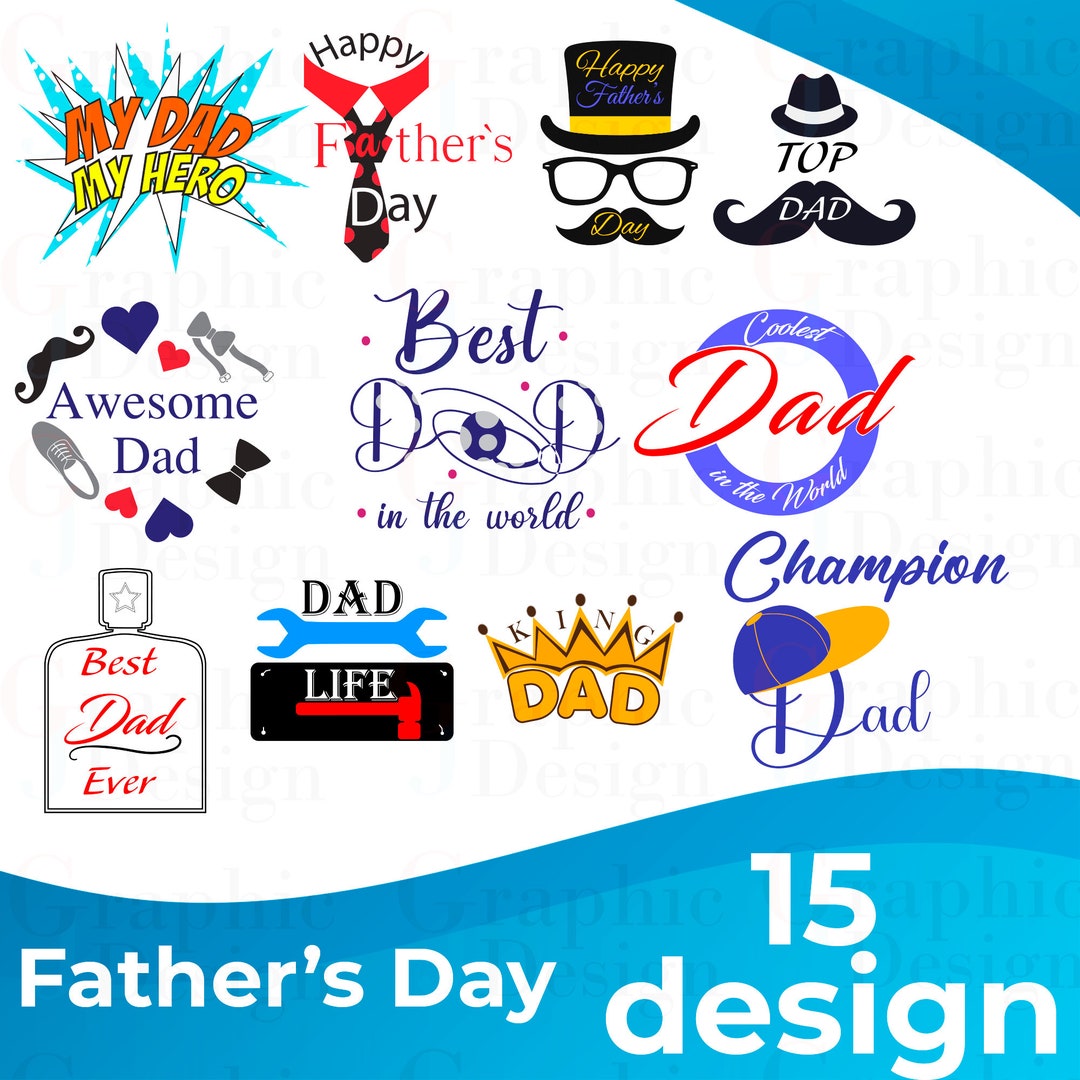 Dad Svg Bundle. Fathers Day Svg. 15 Dad Quotes Svg Png. - Etsy