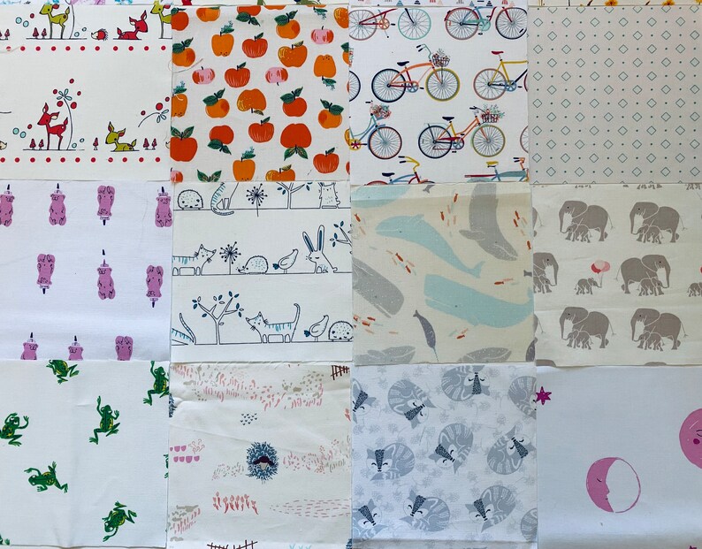 5 Inch Square Fussy Cut I Spy Low Volume Charm Pack, 40 Cotton Charm ...