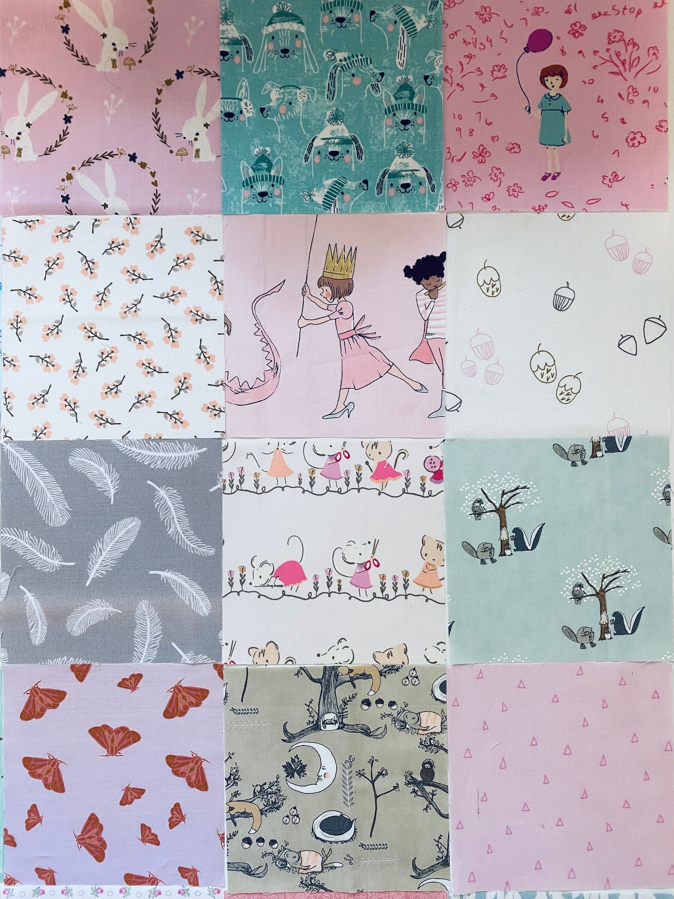 5 Inch Square Fussy Cut I Spy Soft and Sweet Charm Pack, 40 Cotton ...