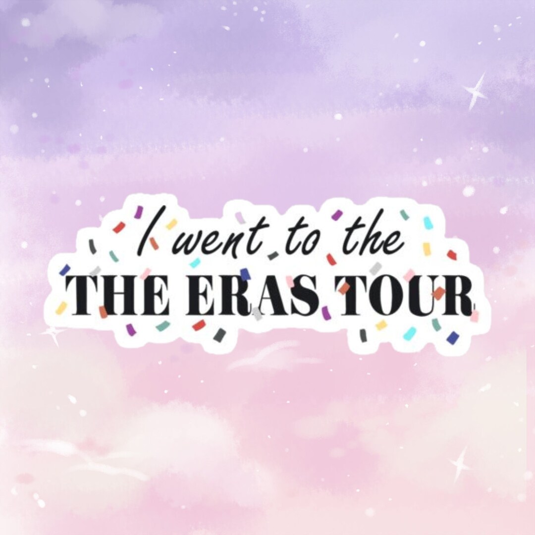 Eras Tour Stickers Eras Tour Bundle Swiftie Gift Swiftie - Etsy